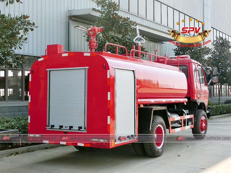 7,500 Litres Dongfeng Fire Engine Water Truck, Fire Water Tank Truck ...