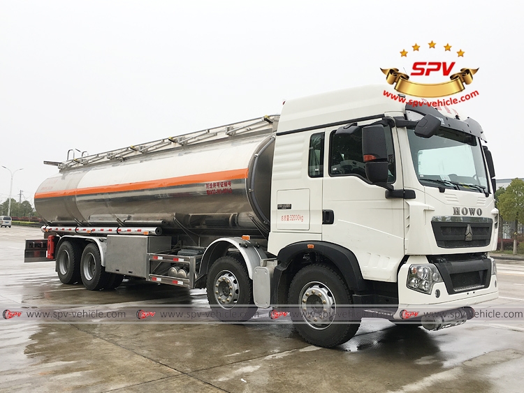 30,000 Litres (7930 Gallon) Aluminium Fuel Tanker, Petrol Delivery ...