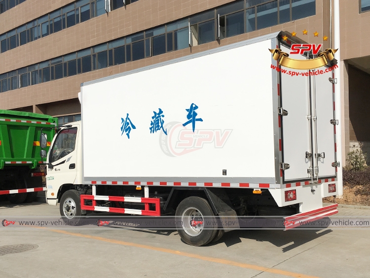 4 Tons Temperature Controlled Truck, Refrigerator Truck, Freezer Truck ...