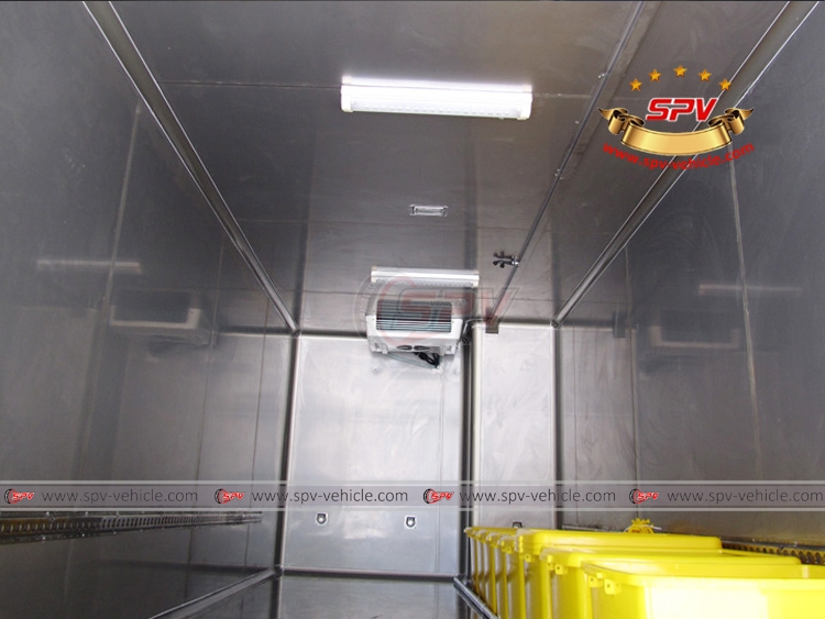 1 Ton Medical Waste Collector, Hospital Waste Haulage Truck, Waste ...