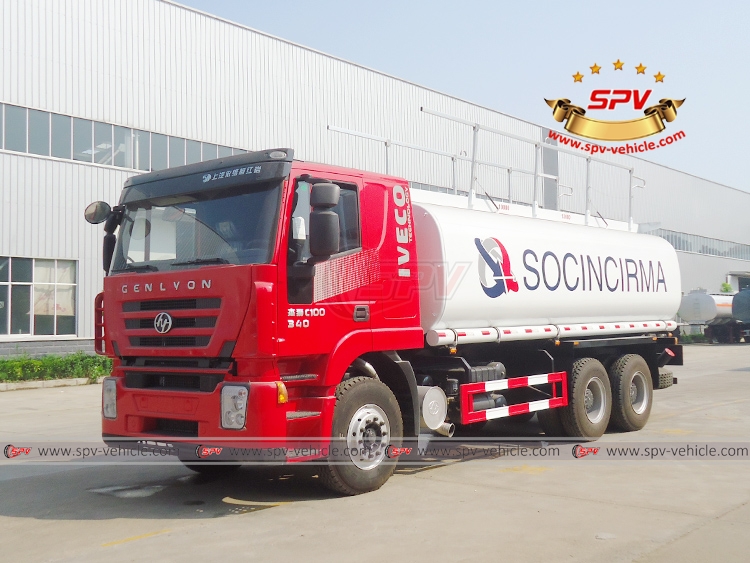 20,000 Litres (5,300 Gallons) Fuel Tanker Truck, Petrol Fuel Tank ...