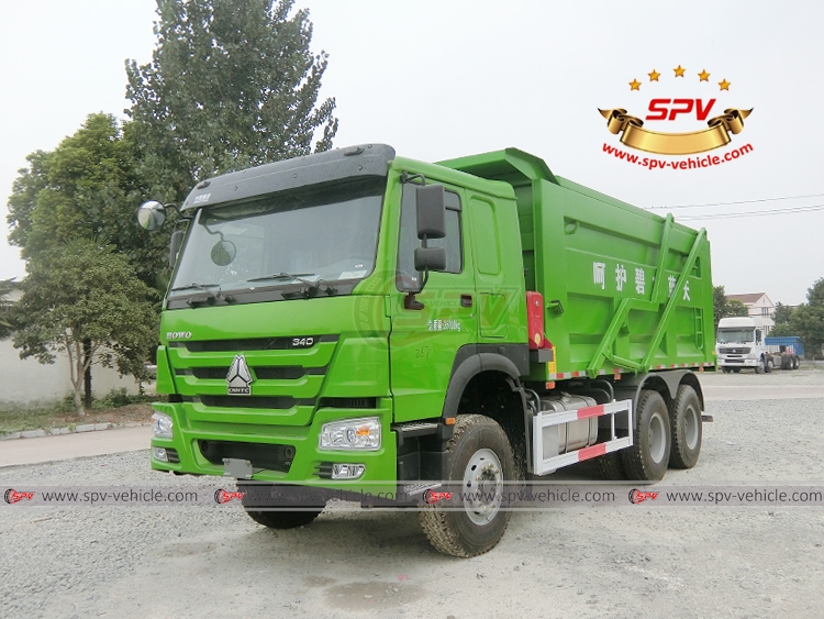 20 m³ Sinotruk Sludge Tipping Vehicle, Tipping Truck, Tipper Lorry from ...