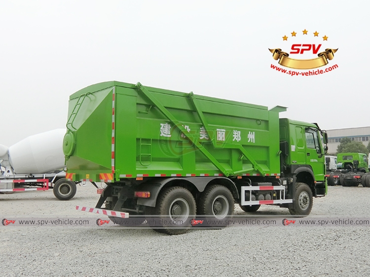 20 m³ Sinotruk Sludge Tipping Vehicle, Tipping Truck, Tipper Lorry from ...