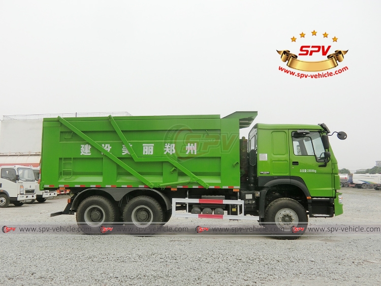 20 m³ Sinotruk Sludge Tipping Vehicle, Tipping Truck, Tipper Lorry from ...