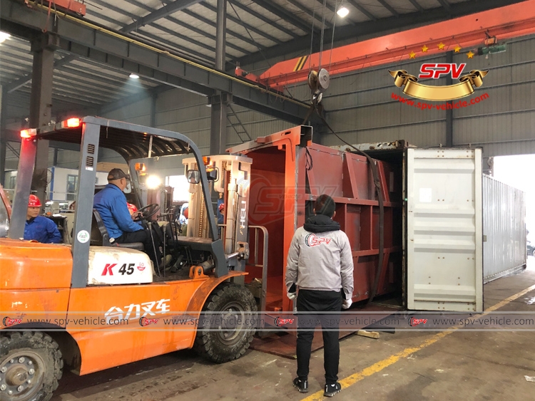 【Dec. 2019】To Brunei – 2 units of Garbage Compactor Bodies (10 CBM)