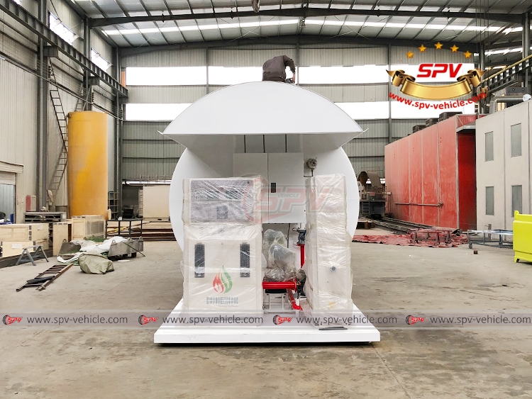 Diesel Storage Tank 70 m3, 70,000 Litres Fuel Skid Tank, Petrolum Skid ...