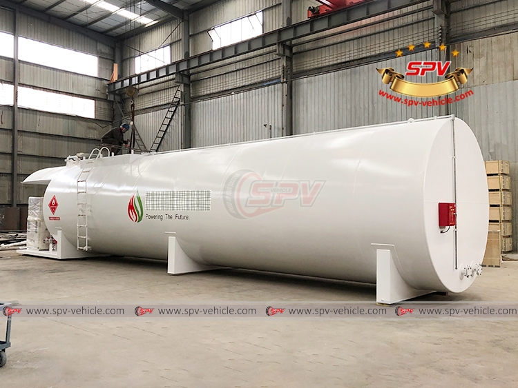 Diesel Storage Tank 70 m3, 70,000 Litres Fuel Skid Tank, Petrolum Skid ...