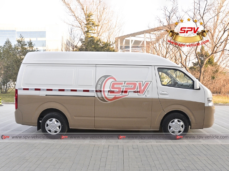 Mini Van Truck, Mini Cargo Van, Urban Logistic Vechicle from China | SPV