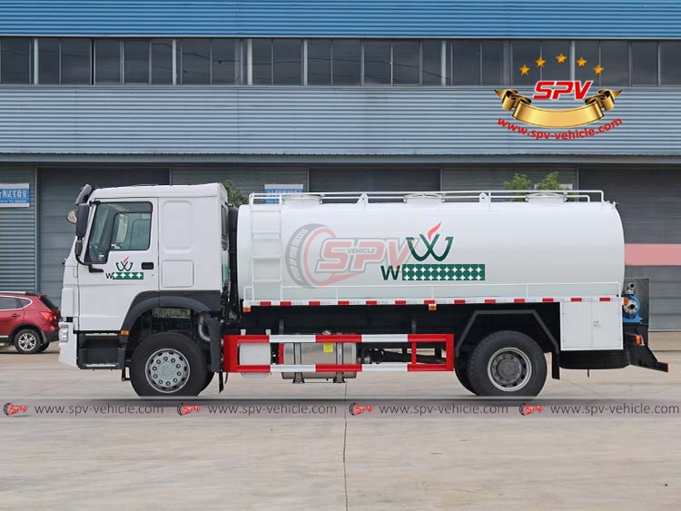 15,000 Litres (4,000 Gallons) Stainless Steel Tank Truck, Potable Water ...