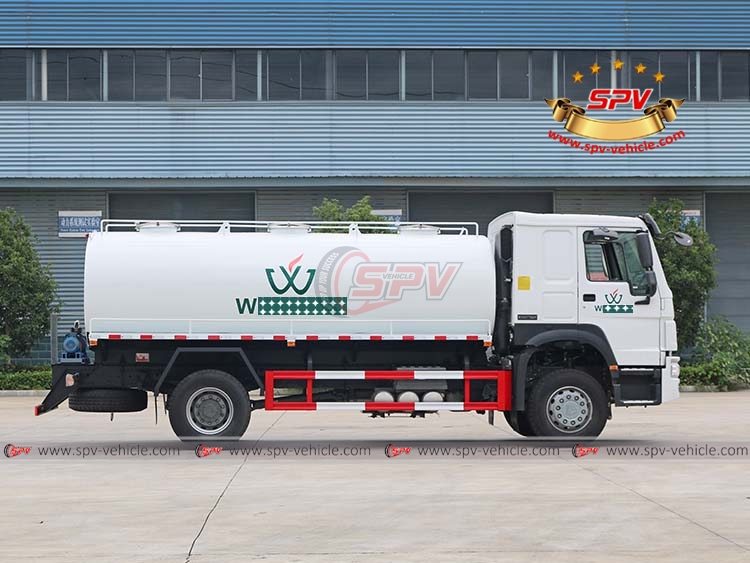 【Sep. 2022】To Africa - Stainless Steel Tank Truck Sinotruk(15,000 Litres)