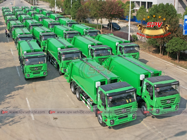 20 CBM Garbage Compactor Truck, Compactor Waste Truck, Rear Loader from ...