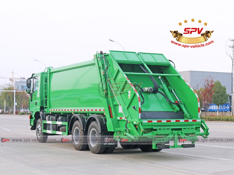 20 CBM Garbage Compactor Truck, Compactor Waste Truck, Rear Loader from ...