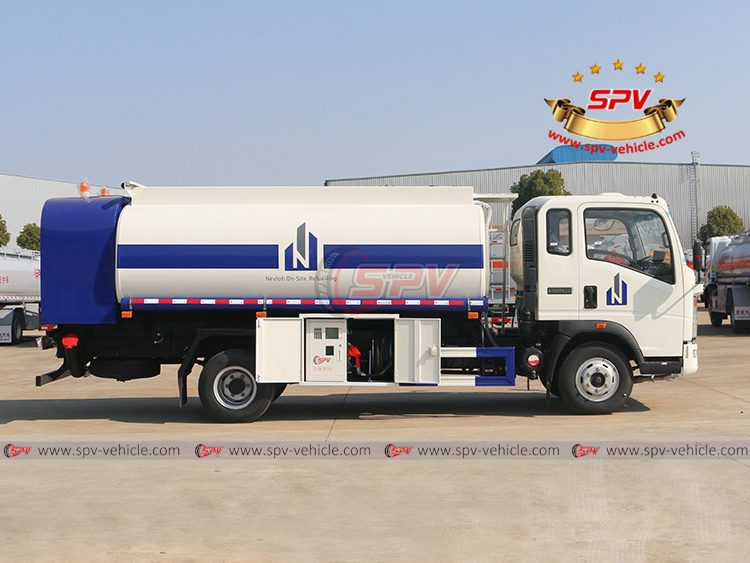 Fuel tanker, fuel bowser, fuel dispensing truck, truck tanker, fuel ...
