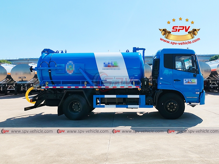 SPV Offer 8,000 Litres Sewer Cleaning Truck, Sewage Truck Manufacturer ...