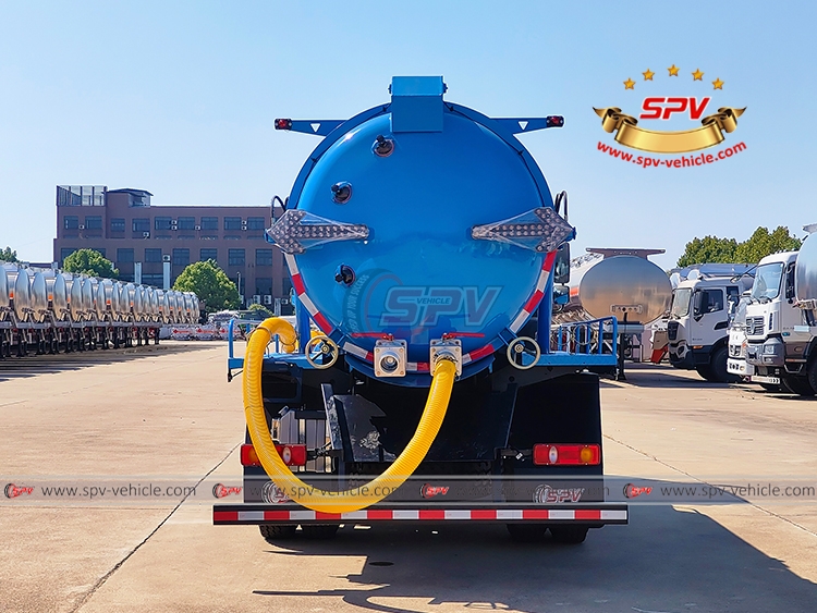 SPV Offer 8,000 Litres Sewer Cleaning Truck, Sewage Truck Manufacturer ...