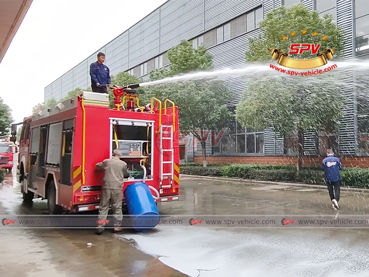 Cases - Four Wheel Drive Tanker, Fire Truck, Aerial Platform Truck