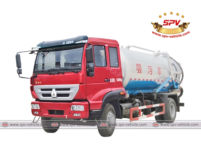 sewage vacuum truck, sewer vacuum truck, sewage truck