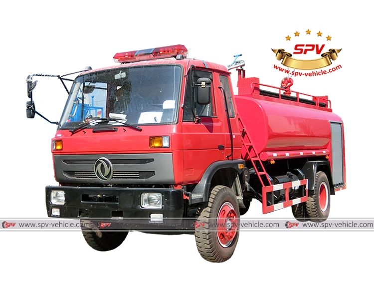 7,500 Litres Dongfeng Fire Engine Water Truck, Fire Water Tank Truck ...