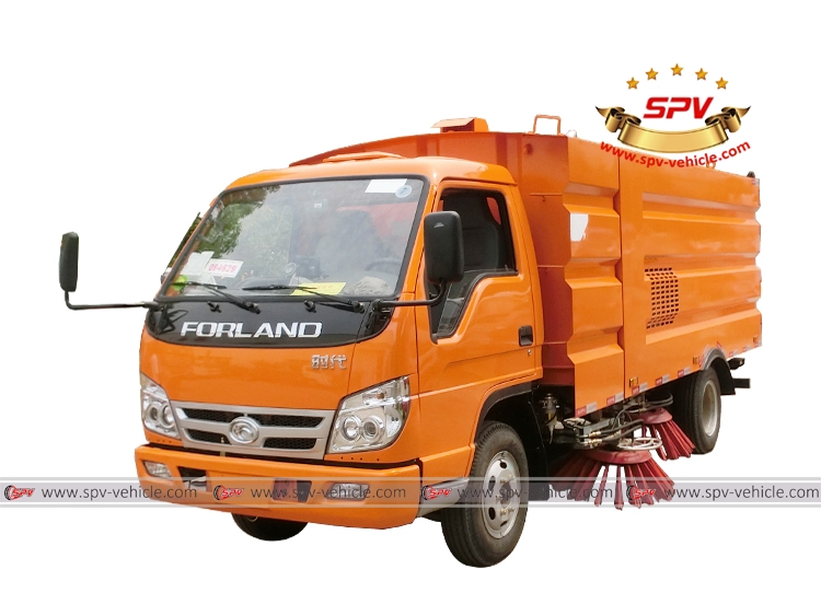Road Cleaning Truck, Road Sweeper Truck, Street Cleaning Truck, Truck ...