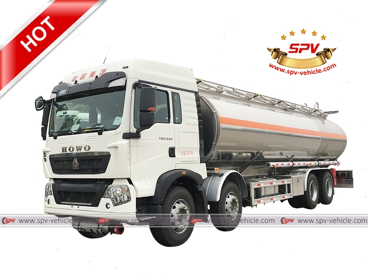30,000 Litres (7930 Gallon) Aluminium Fuel Tanker, Petrol Delivery ...