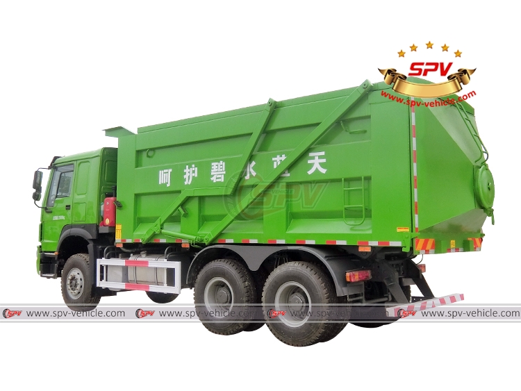 20 m³ Sinotruk Sludge Tipping Vehicle, Tipping Truck, Tipper Lorry from ...