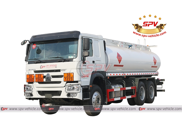 New Produced 20,000 Litres (5,300 Gallons) Fuel Transfer Truck For Sale ...